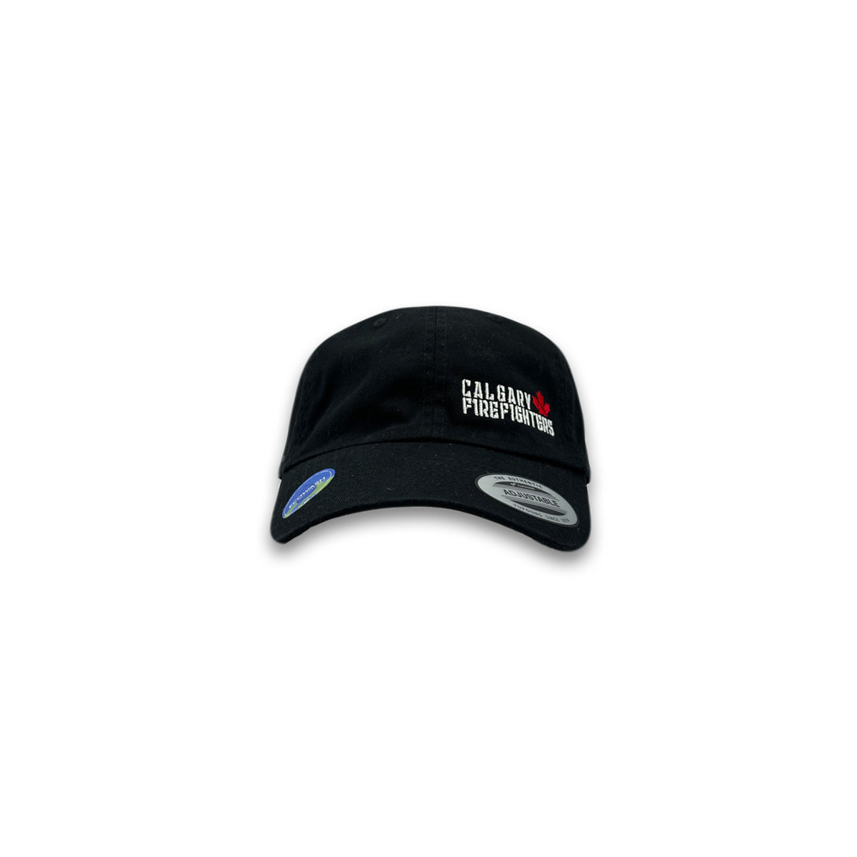 Hat - Adjustable, Curved Brim, Ecowash, Calgary Firefighters Leaf Logo ...